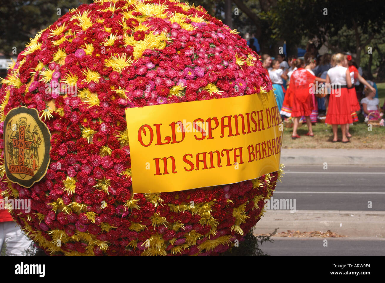 Fiesta Parade Float Stock Photo - Alamy