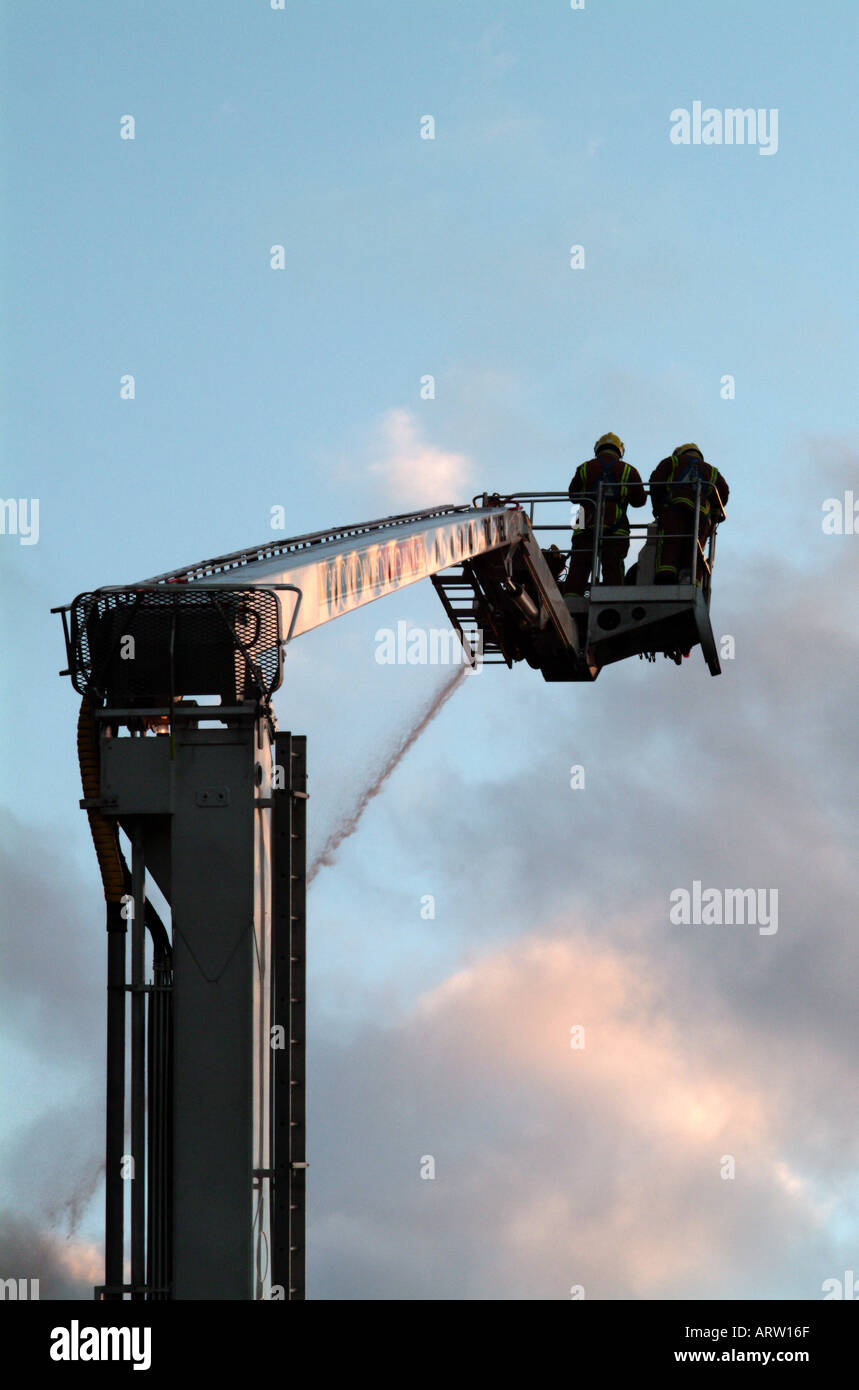 Warehouse fire 20 Stock Photo - Alamy