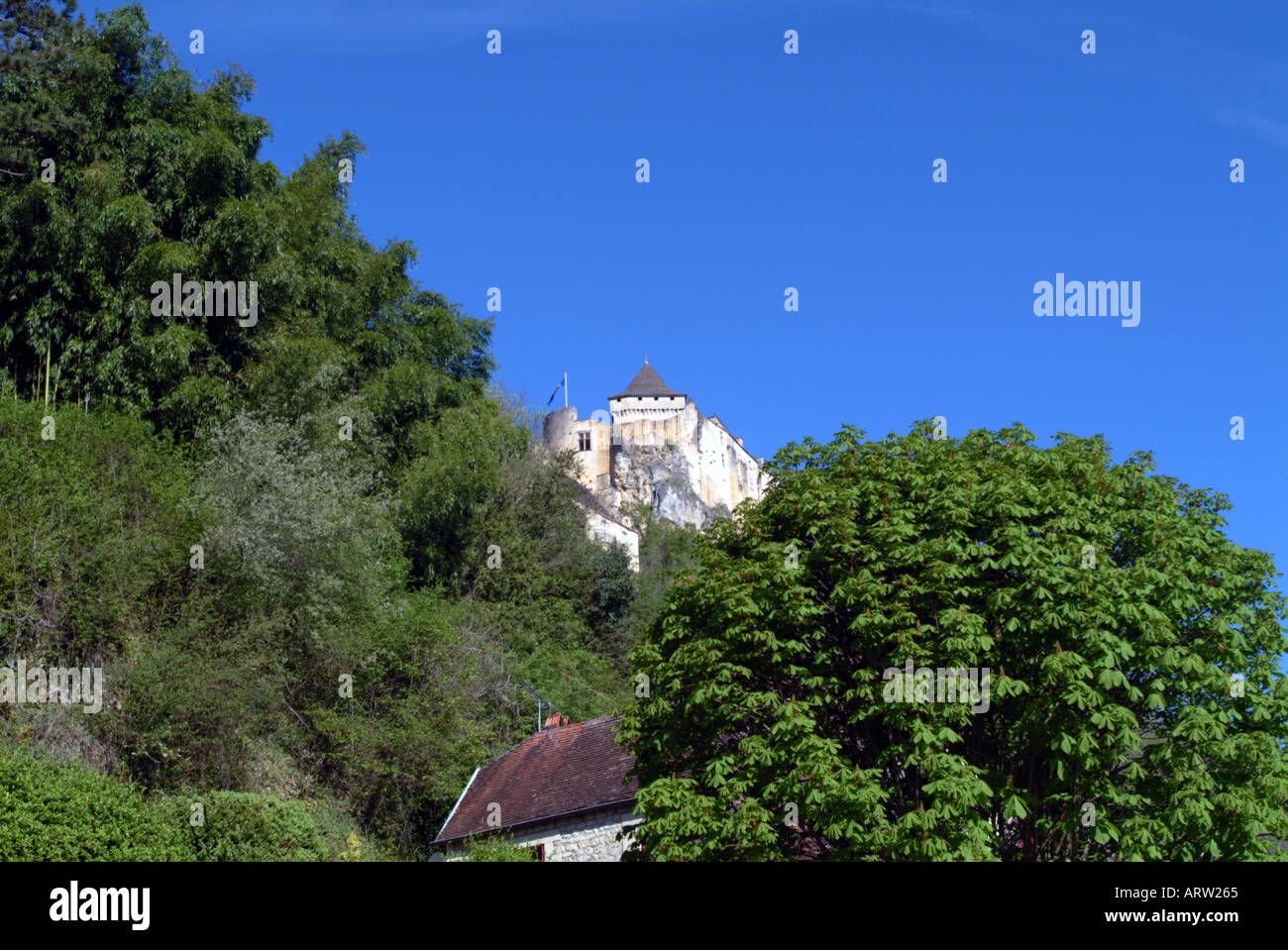 Castelnaud castle Dordogne Stock Photo - Alamy