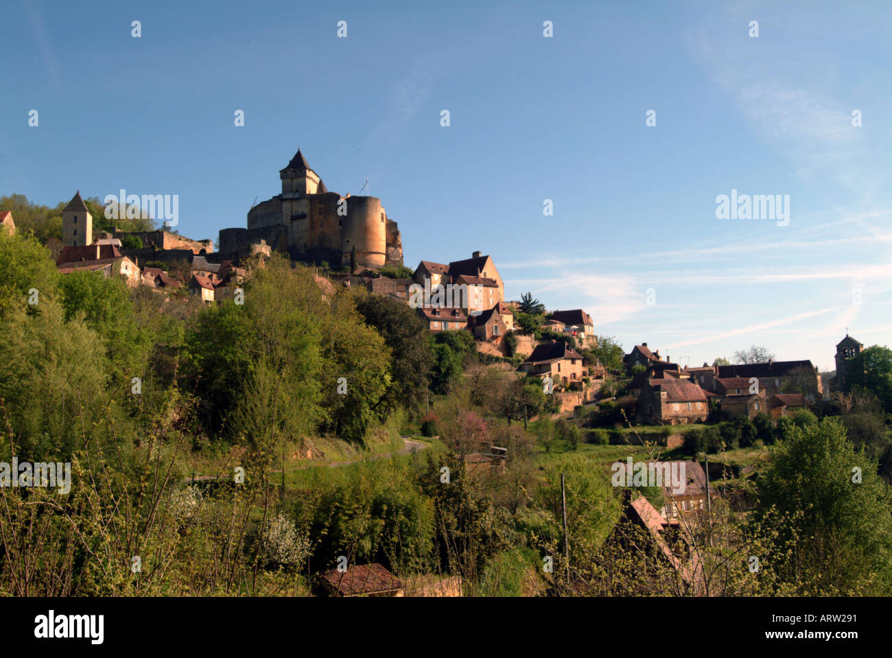 Castelnaud castle Dordogne Stock Photo - Alamy