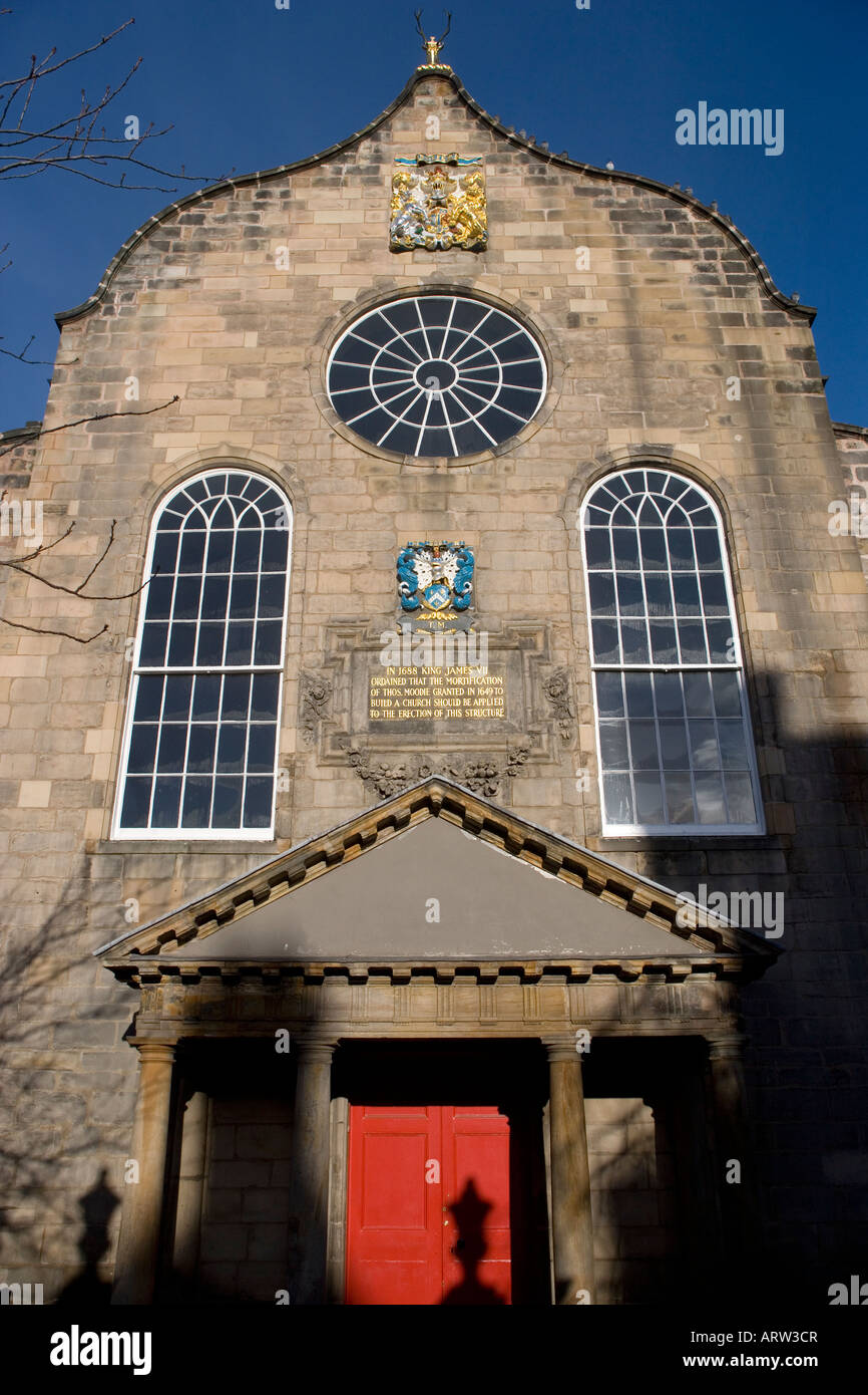 Canongate Church Canongate Edinburgh Scotland Stock Photo - Alamy