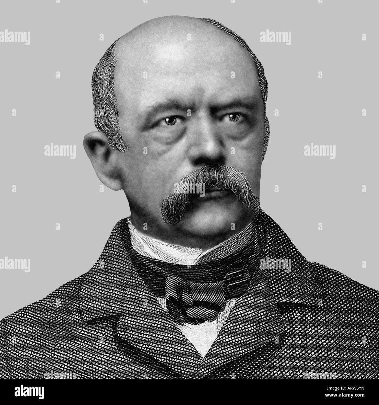 Otto von Bismarck 1815 1898 German Statesman Stock Photo - Alamy