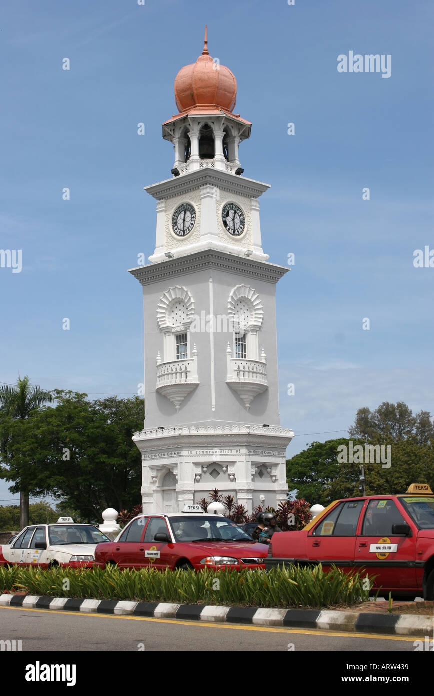 Penang clocktower hi-res stock photography and images - Alamy