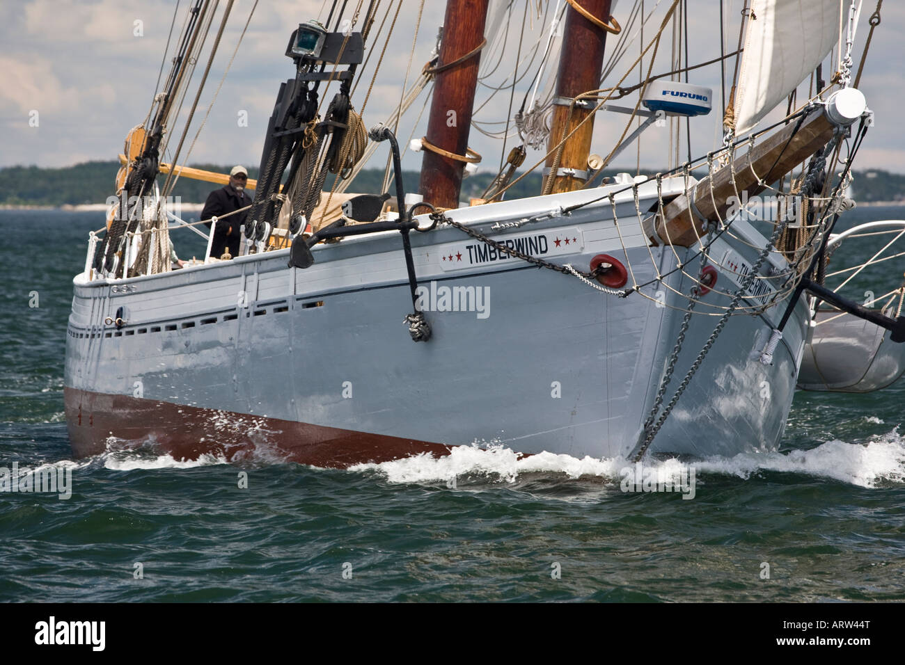 A two masted schooner hi-res stock photography and images - Alamy