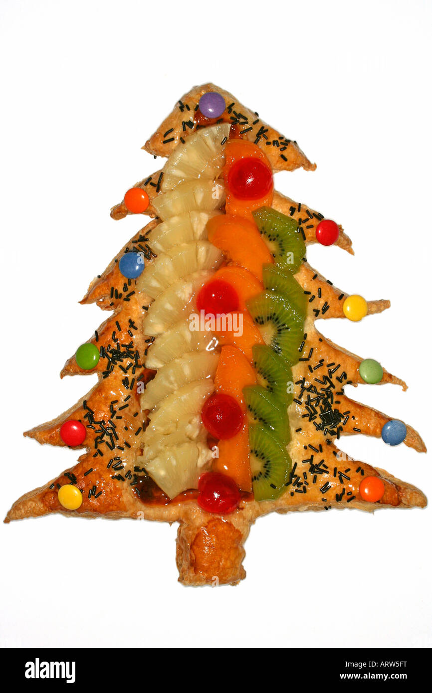 Christmas table tree made Cut Out Stock Images & Pictures - Alamy