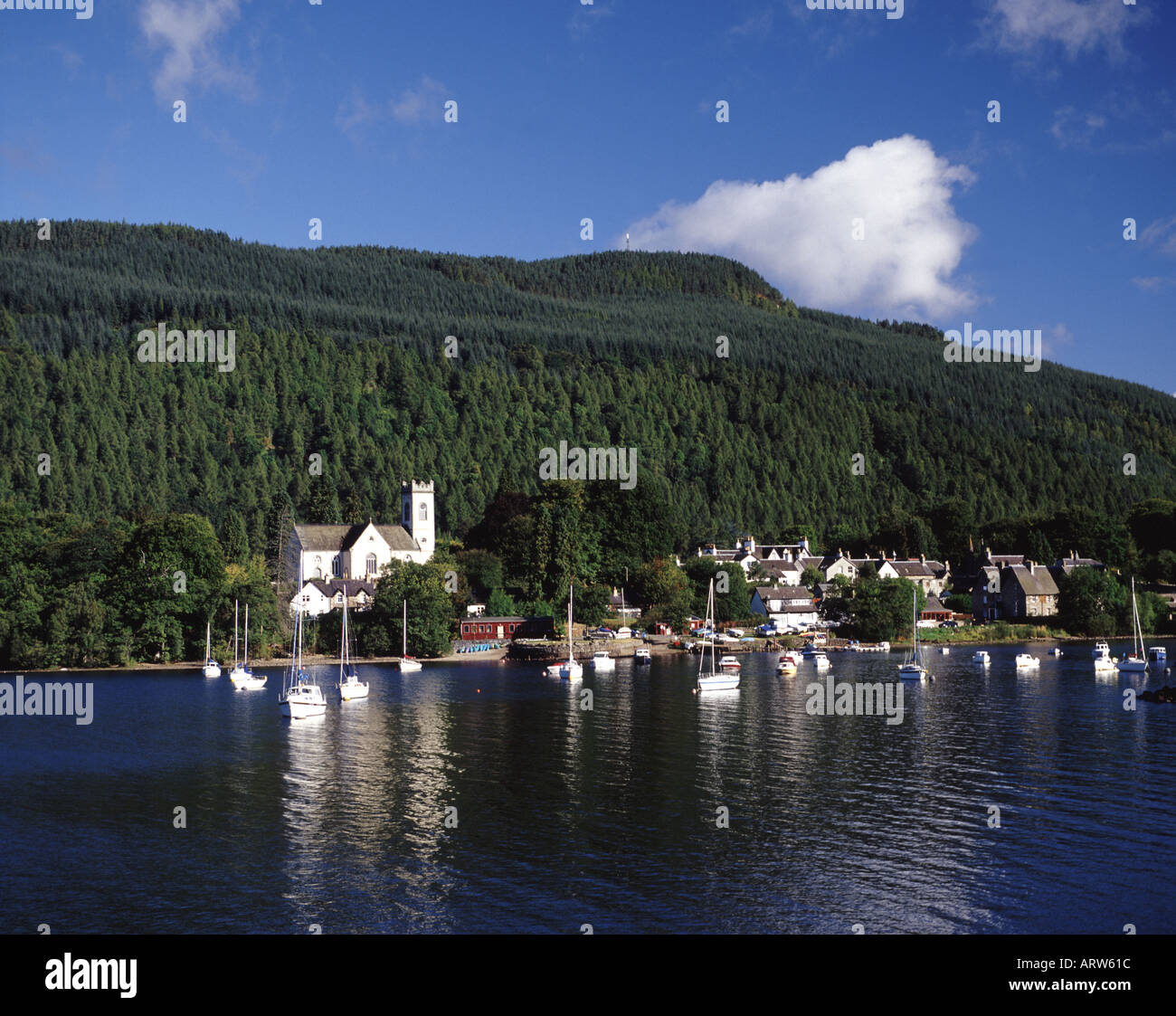 UK Scotland Perthshire Tayside Loch Tay and Kenmore Stock Photo - Alamy