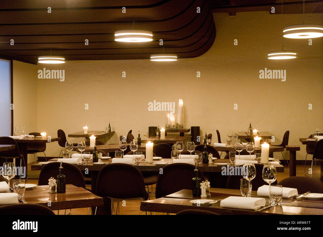 Atrium Restaurant Edinburgh Scotland Stock Photo - Alamy