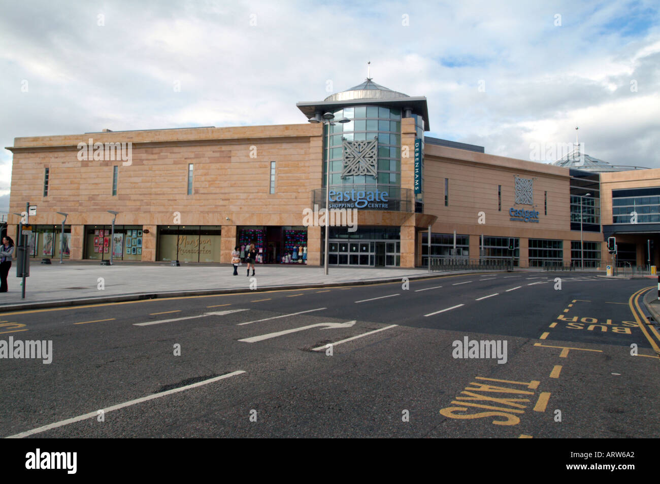 Eastgate Shopping Centre Falcon square Inverness Scotland Stock Photo ...