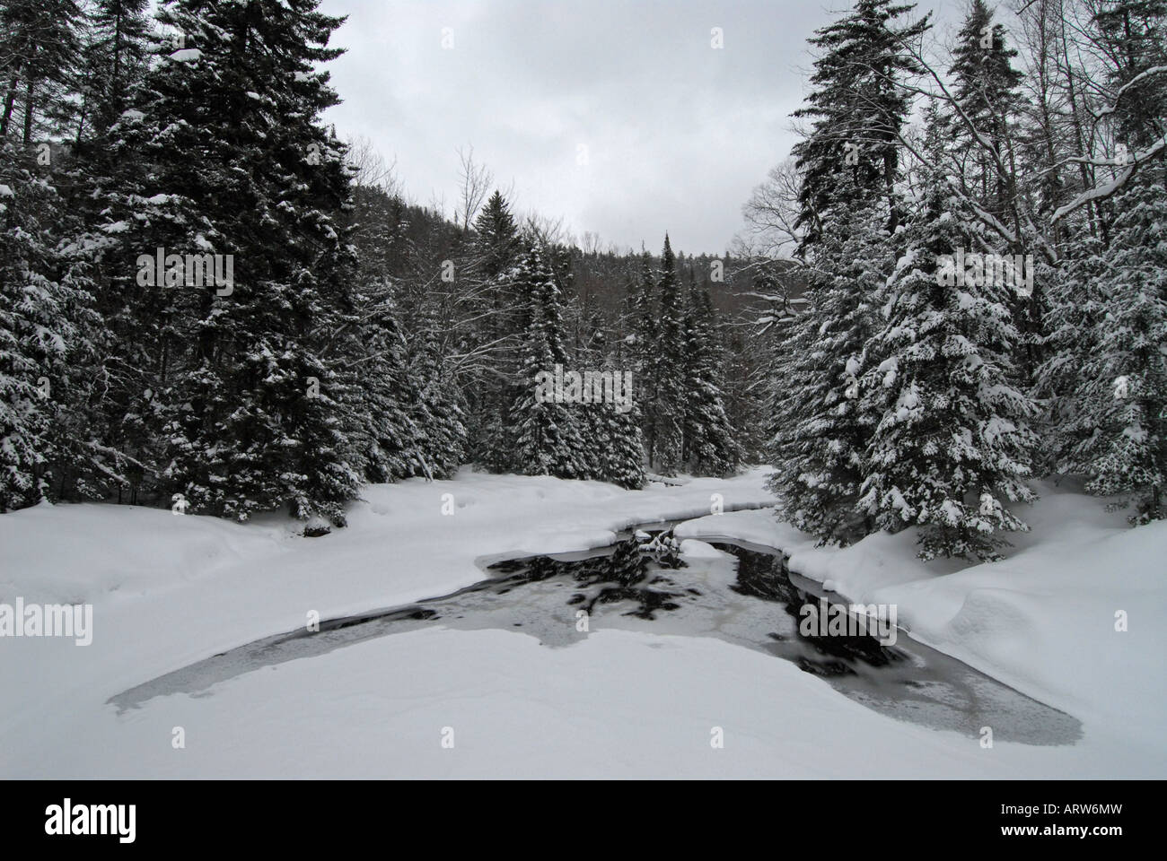 Mont Tremblant park Laurentians Quebec Canada Stock Photo - Alamy