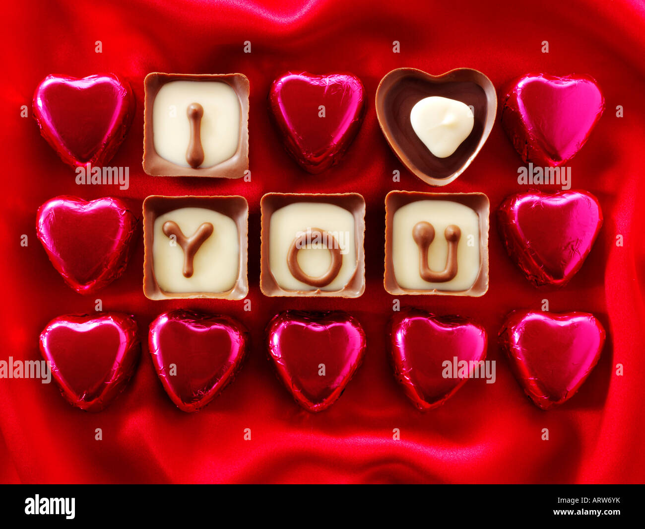 I love you candy heart hi-res stock photography and images - Alamy