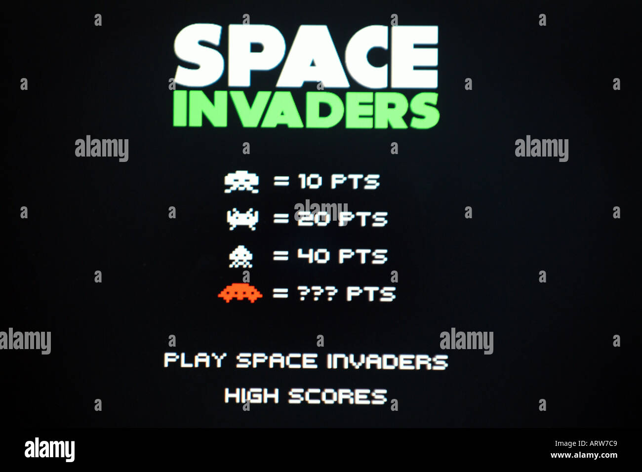 Space invaders 1978 hi-res stock photography and images - Alamy