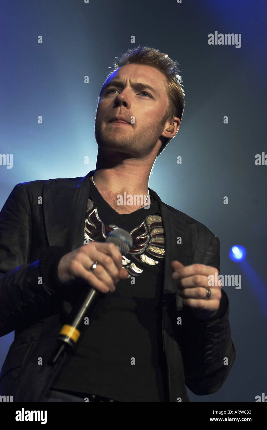 Singer with pop band boyzone ronan keating hi-res stock photography and ...