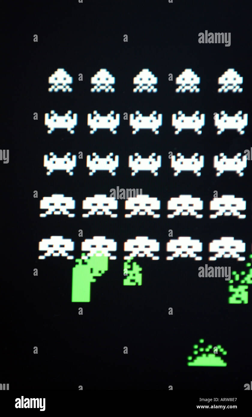 Space invaders hi-res stock photography and images - Alamy