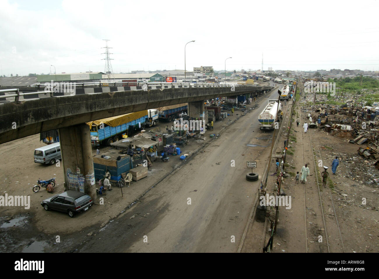 Lagos nigeria cityscape hi-res stock photography and images - Alamy