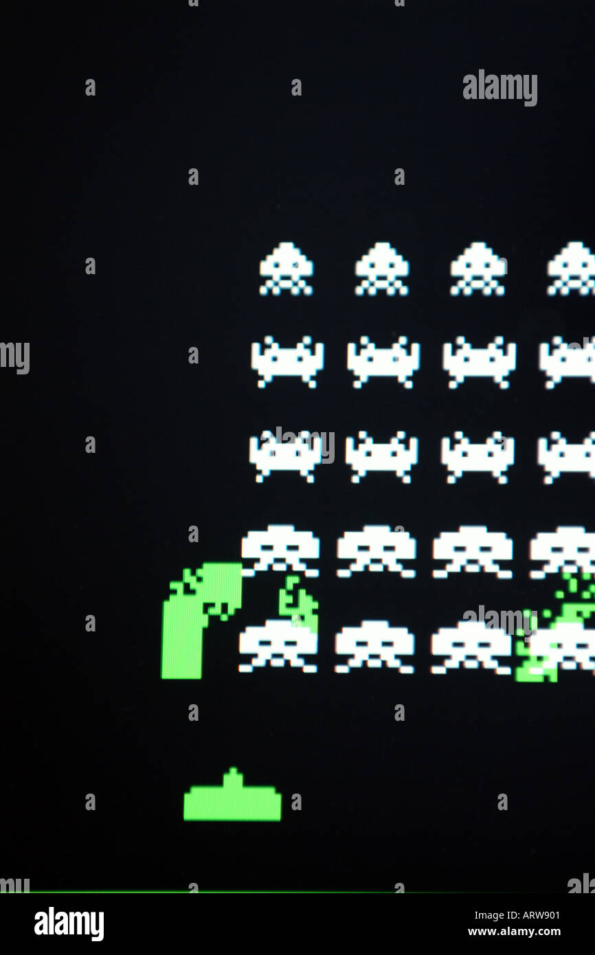 Space invaders 1978 hi-res stock photography and images - Alamy