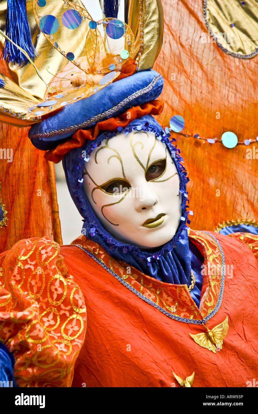 Carnival costume and mask Venice Carnival Veneto Italy Stock Photo - Alamy