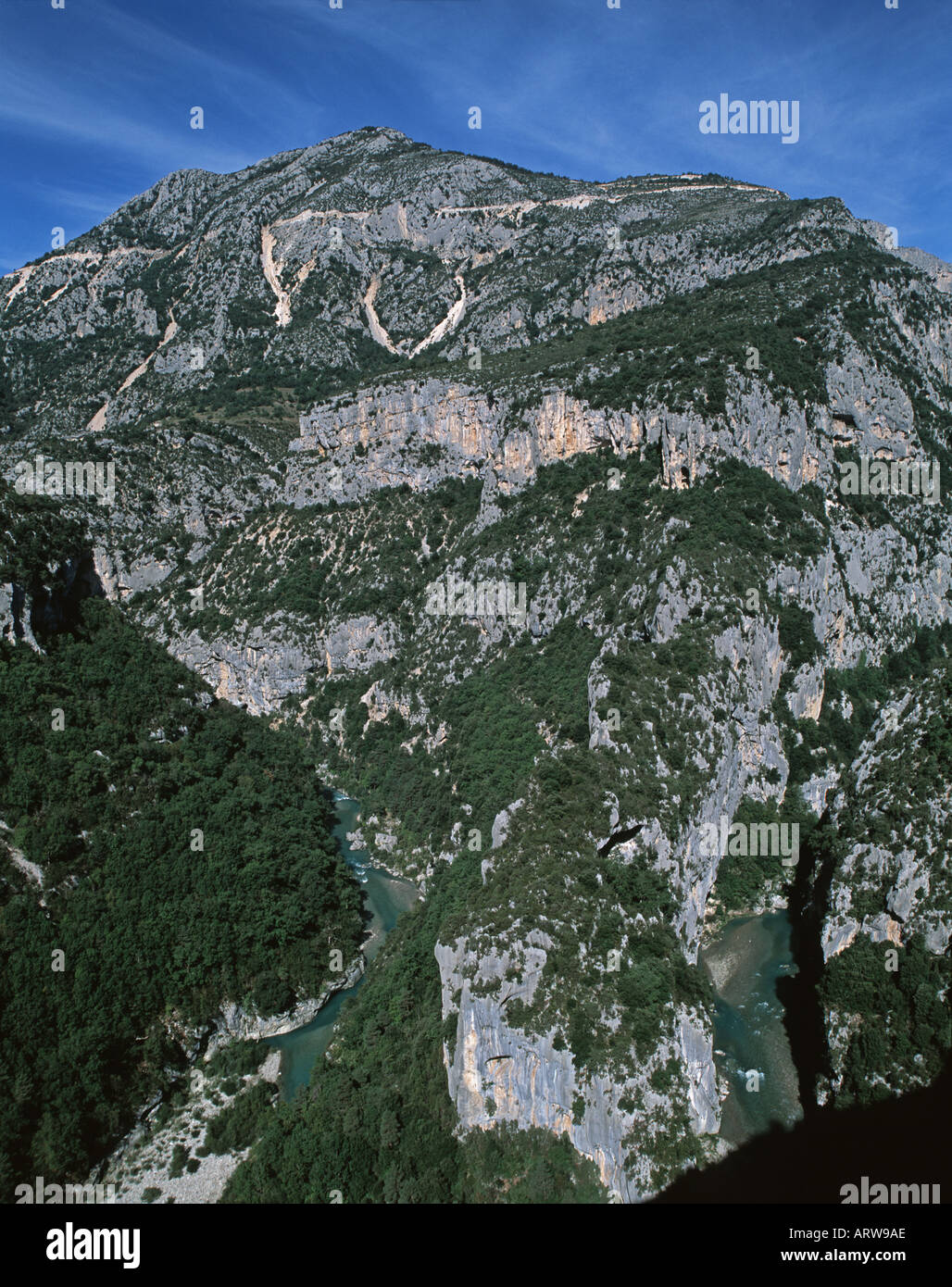 The Gorges du Verdon Stock Photo - Alamy