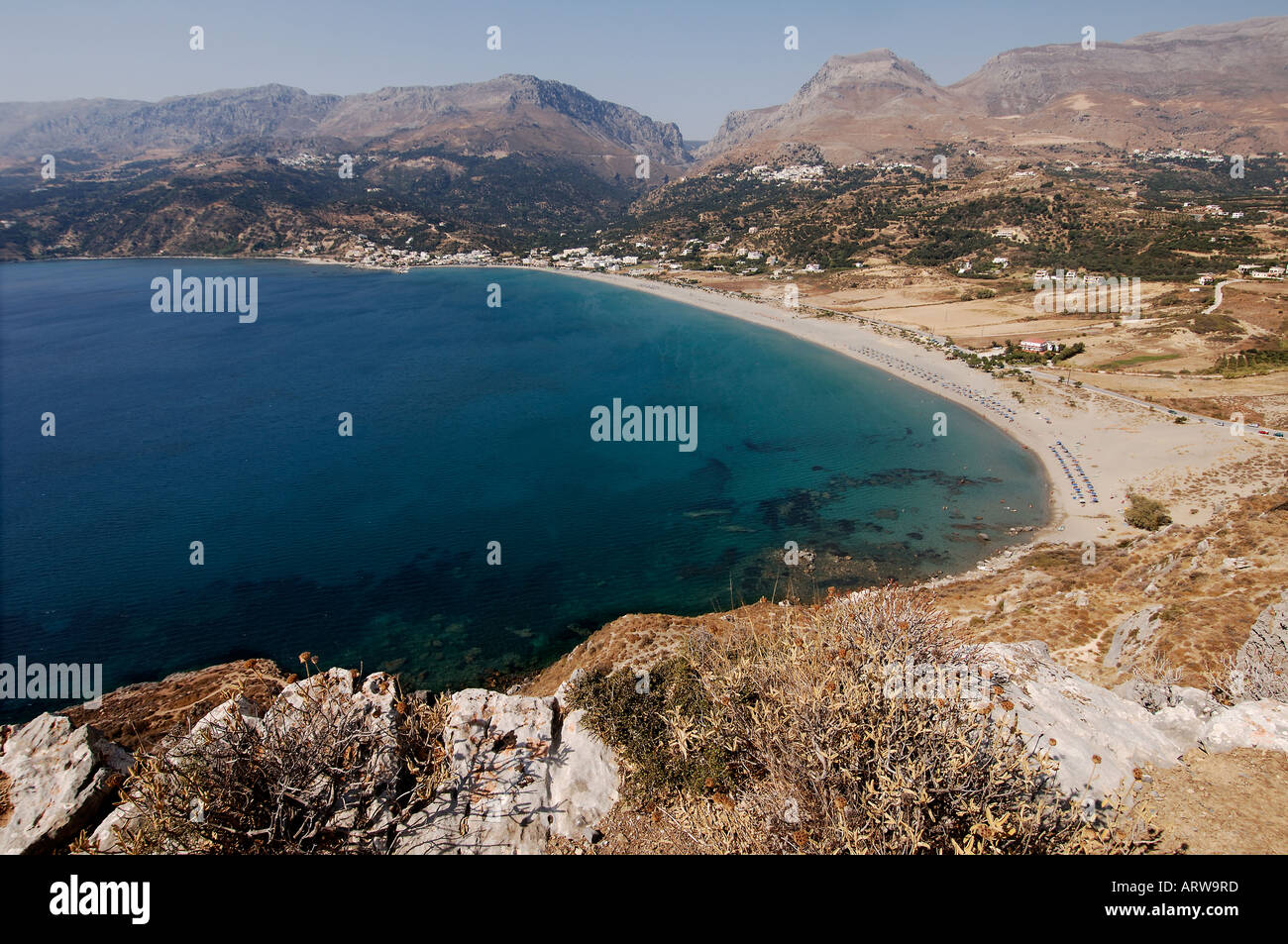 Crete Plakias beach Stock Photo - Alamy