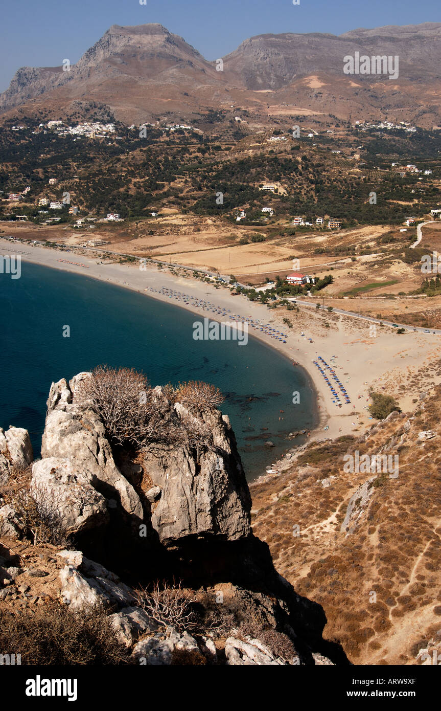 Crete Plakias beach Stock Photo - Alamy