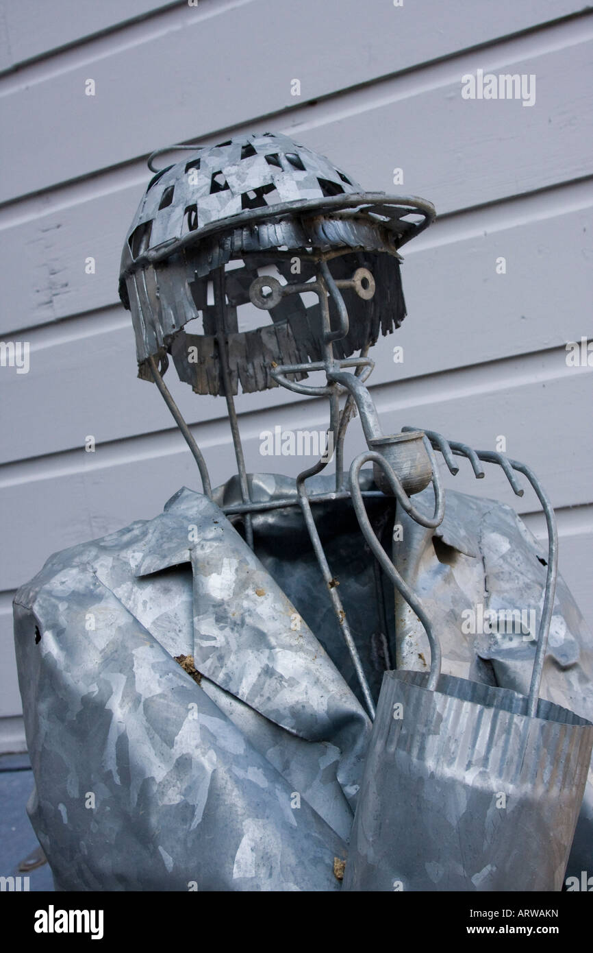 Sherlock Holmes metal figure in Monschau Germany Stock Photo - Alamy