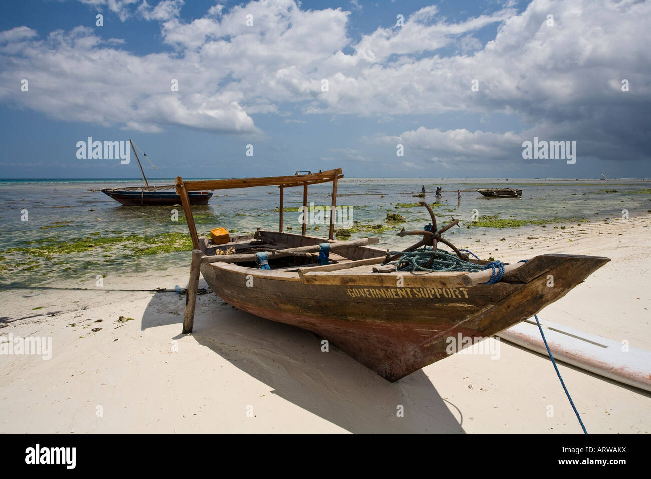 boat on beach Stock Photo - Alamy