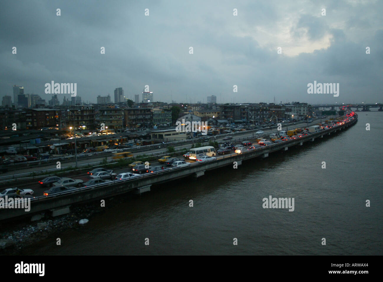 Lagos nigeria buildings hi-res stock photography and images - Alamy