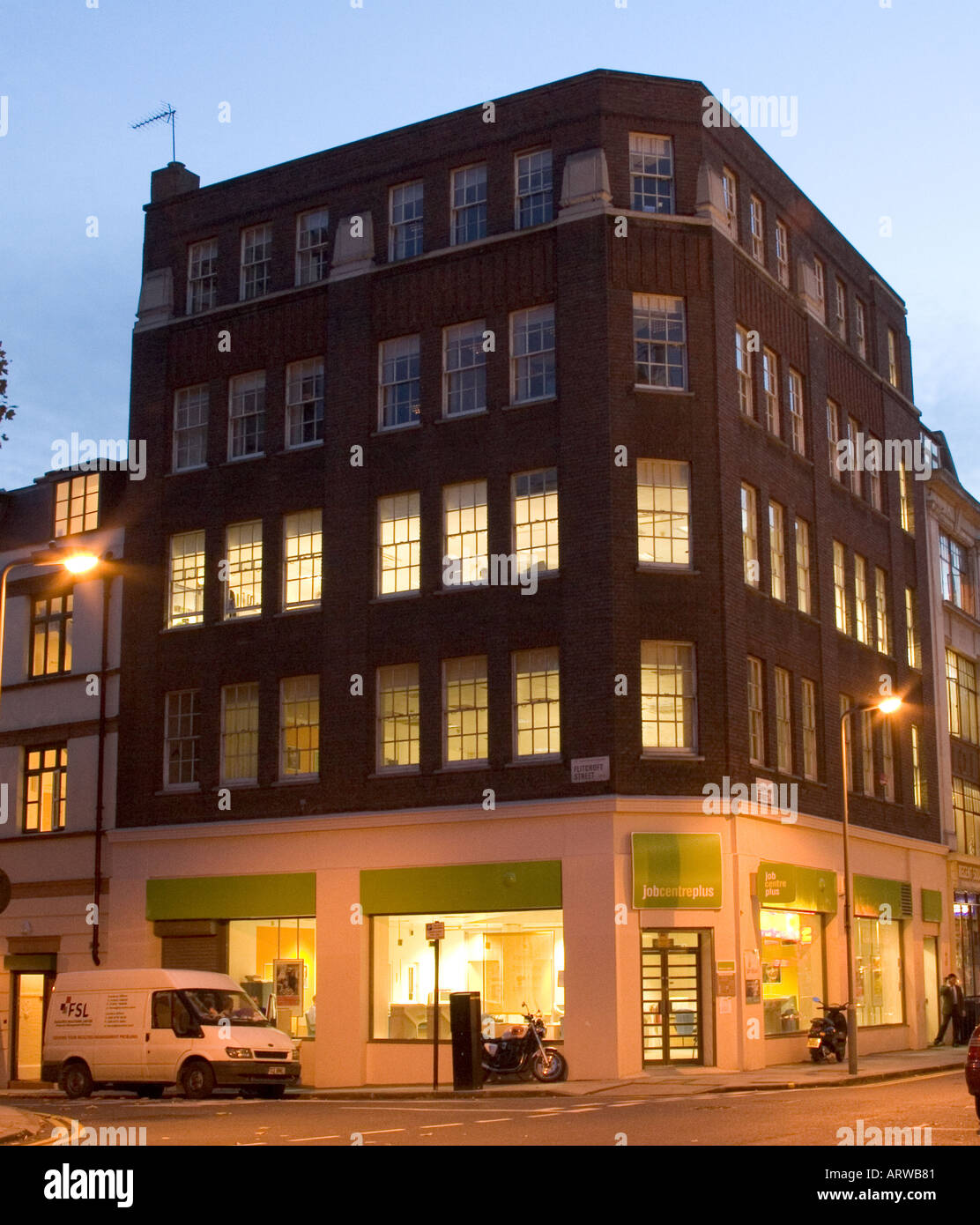 Denmark Street Jobcentreplus (Now Closed) - London Stock Photo - Alamy