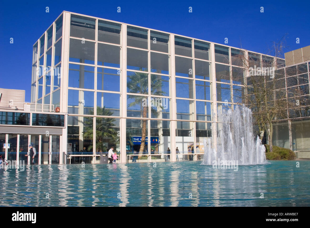 The thecentre:mk shopping centre Milton keynes Buckinghamshire Stock ...