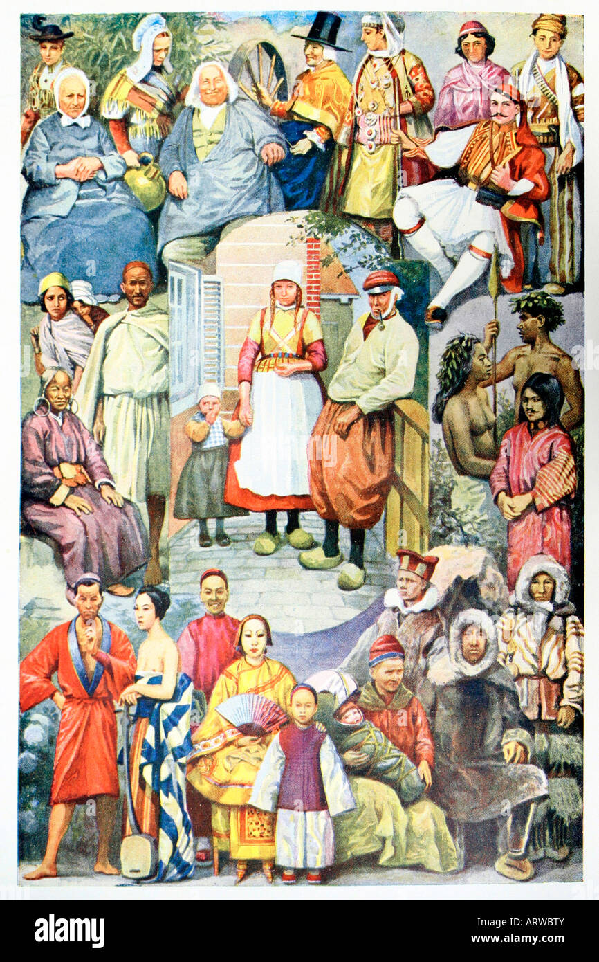 Races of mankind hi-res stock photography and images - Alamy