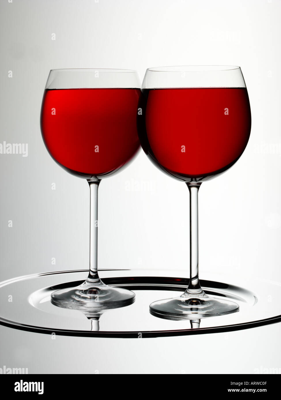 Two wine glasses in hi-res stock photography and images - Alamy