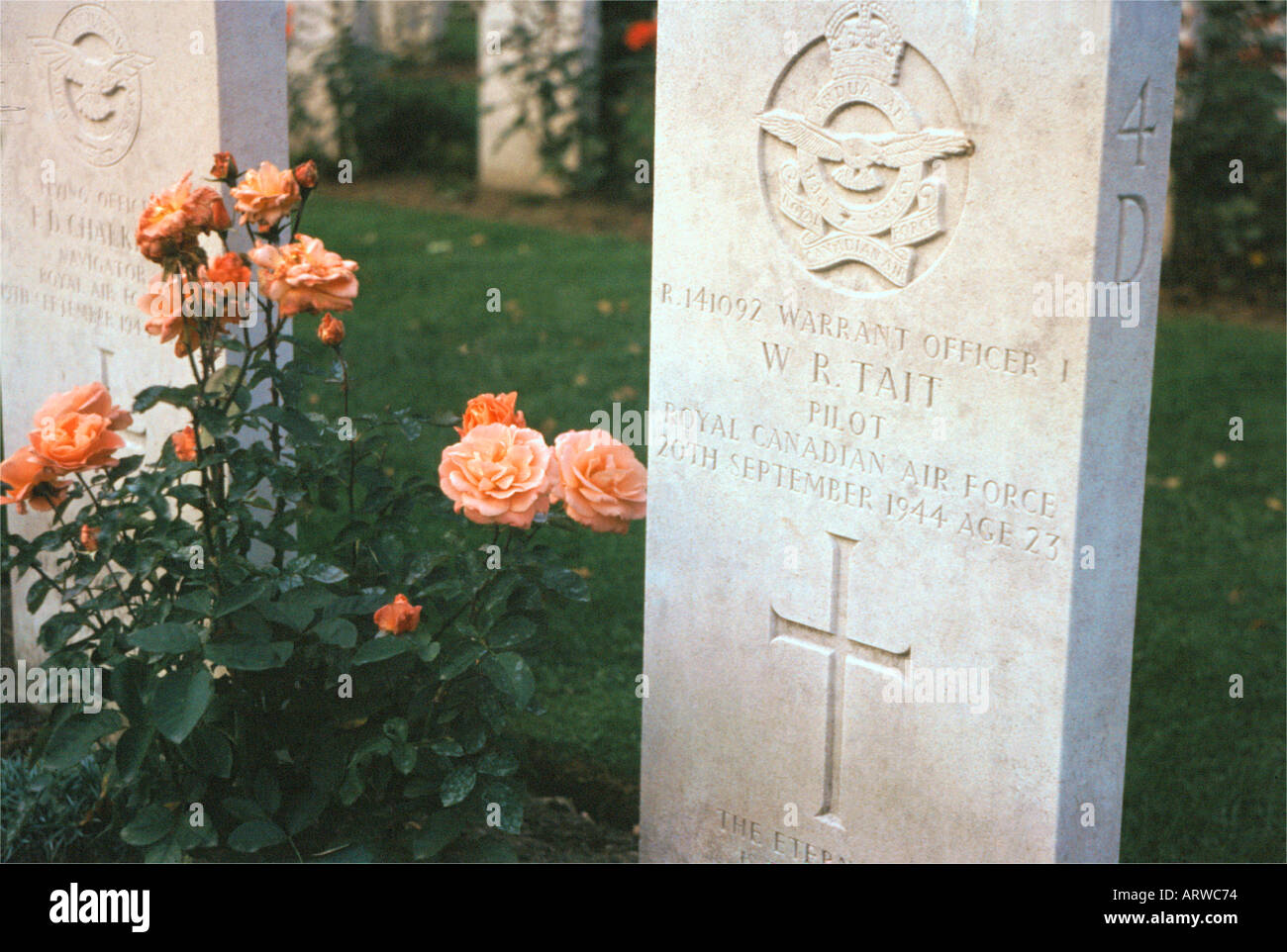 Grave in the war cemetery at Arnhem Stock Photo - Alamy