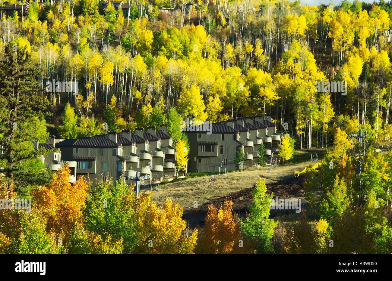 Snowmass village hi-res stock photography and images - Alamy