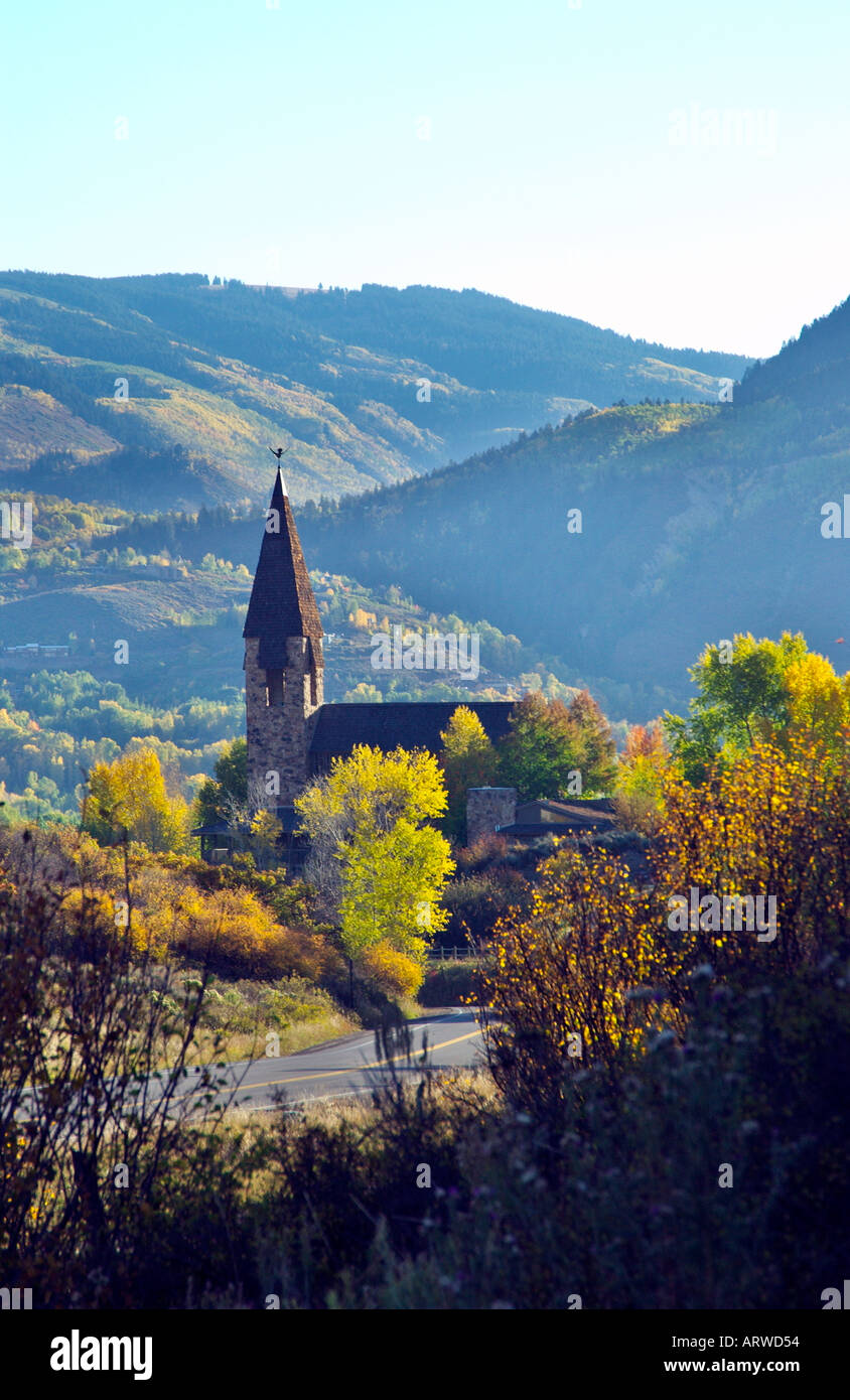Aspen chapel hi-res stock photography and images - Alamy