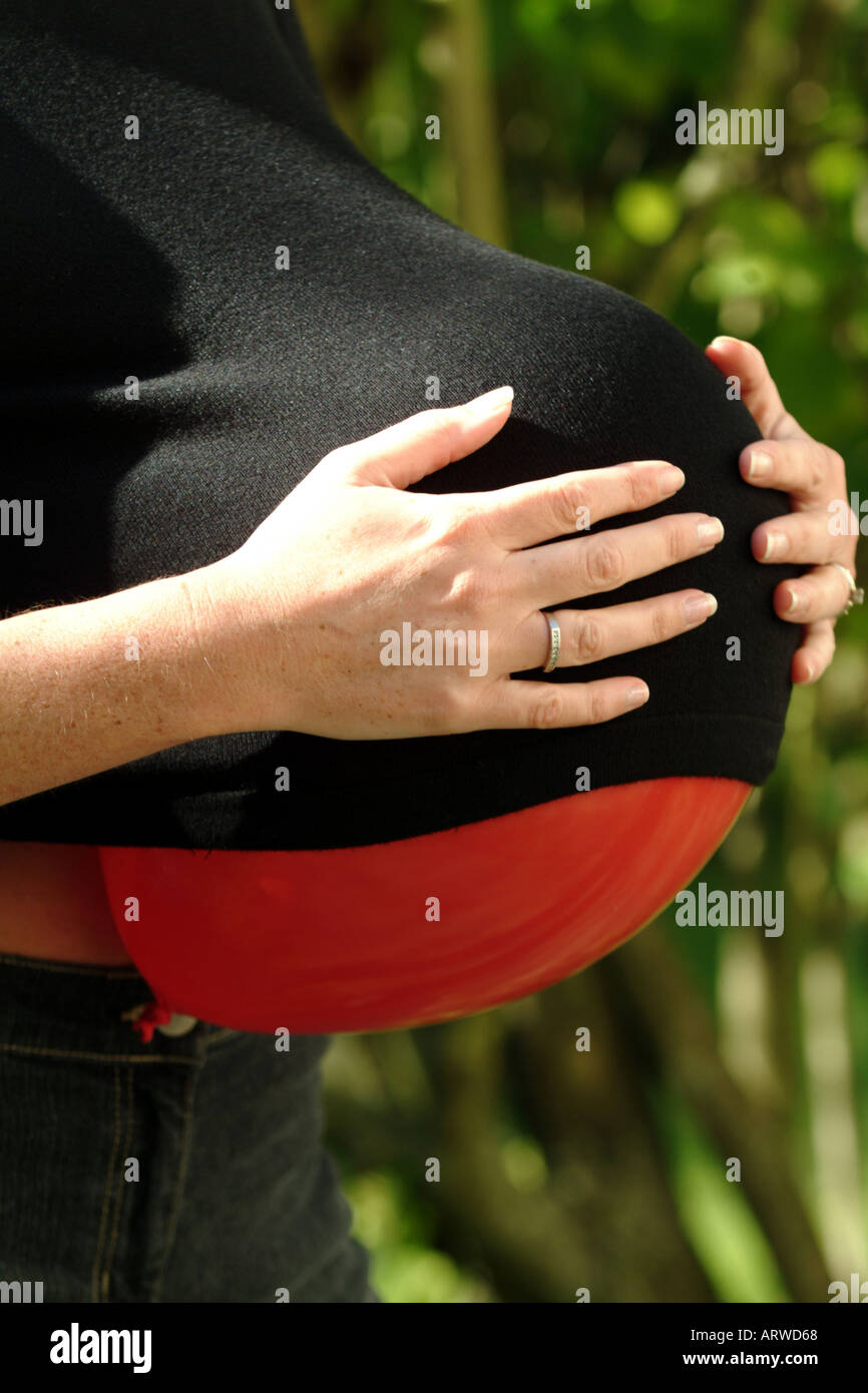 False pregnancy hi-res stock photography and images - Alamy