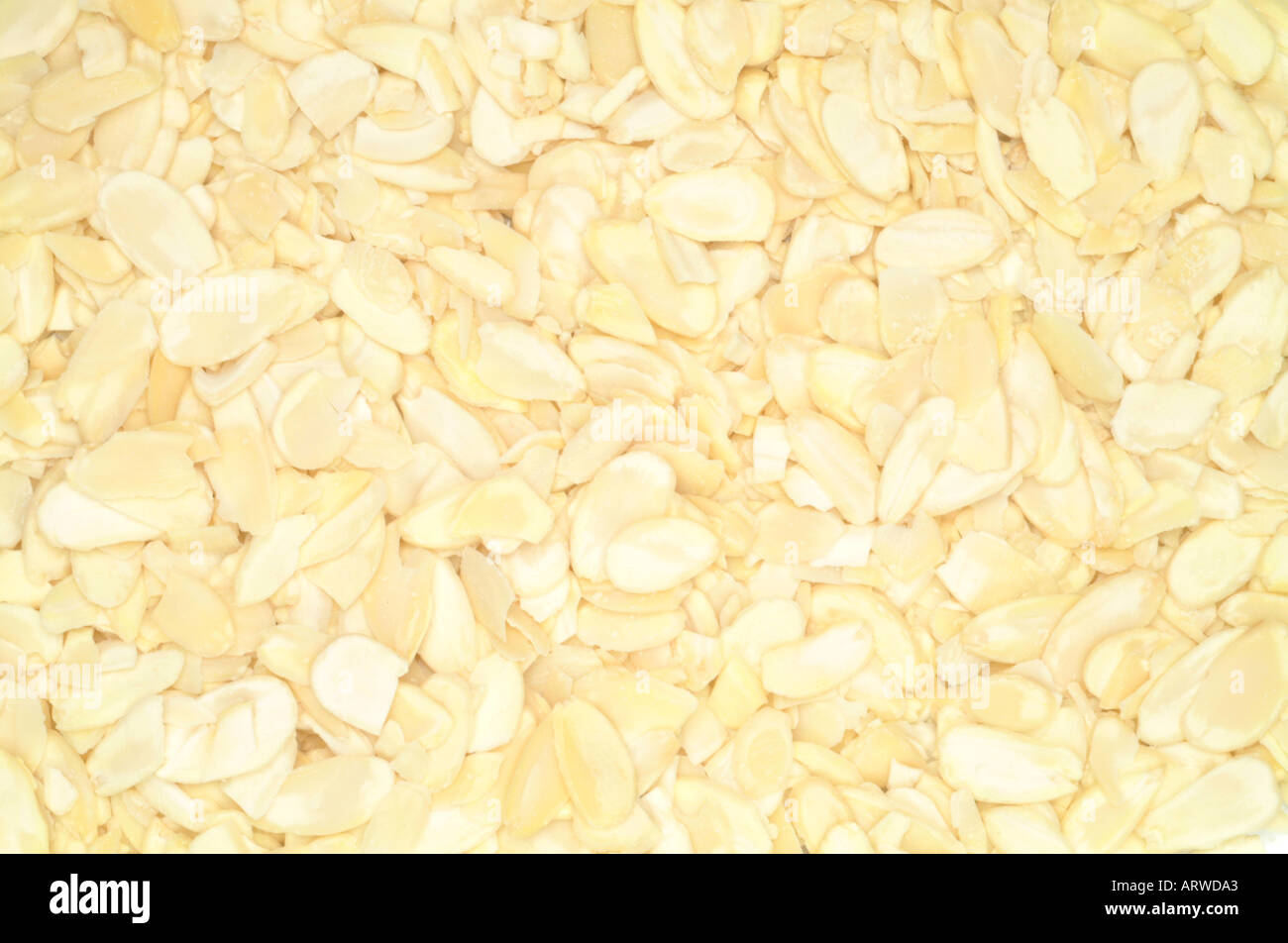 White background flaked almonds hi-res stock photography and images - Alamy