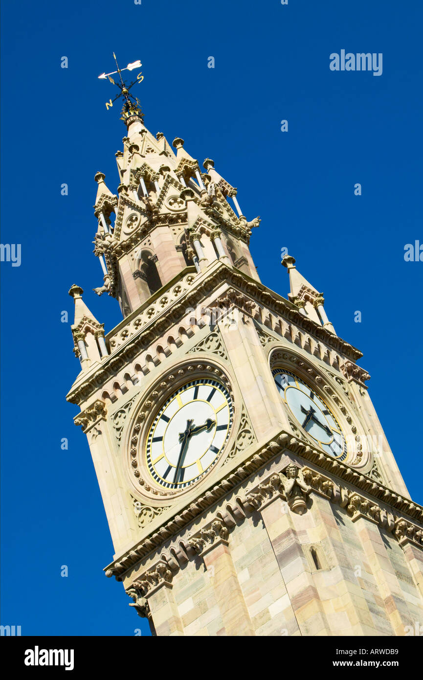 The Prince Albert Memorial Clock Tower, Queens Square, Belfast ...