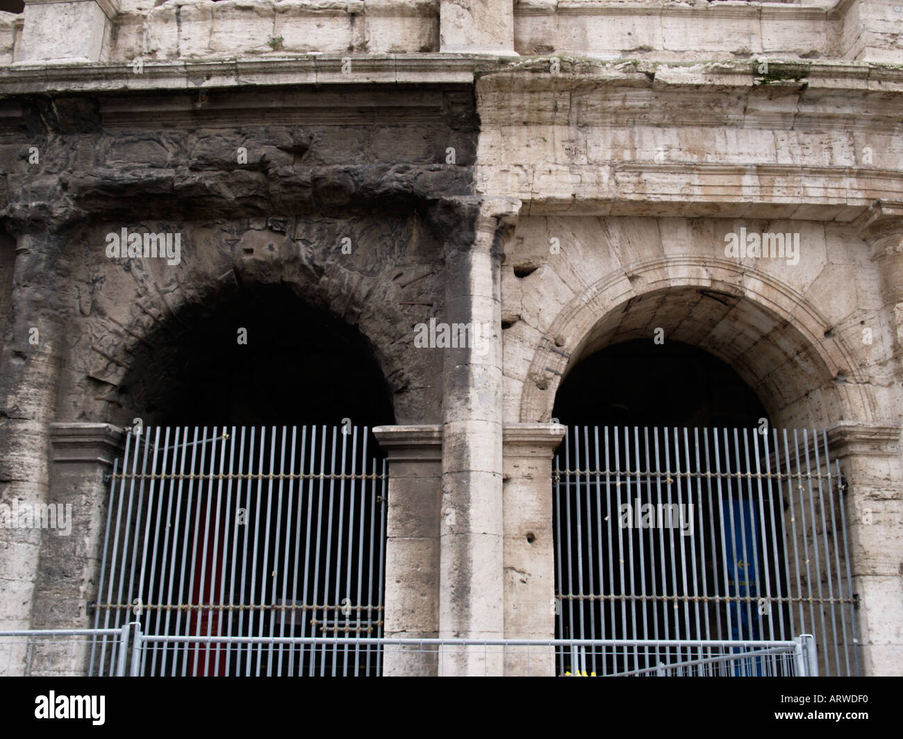 Colosseum Restoration Before And After