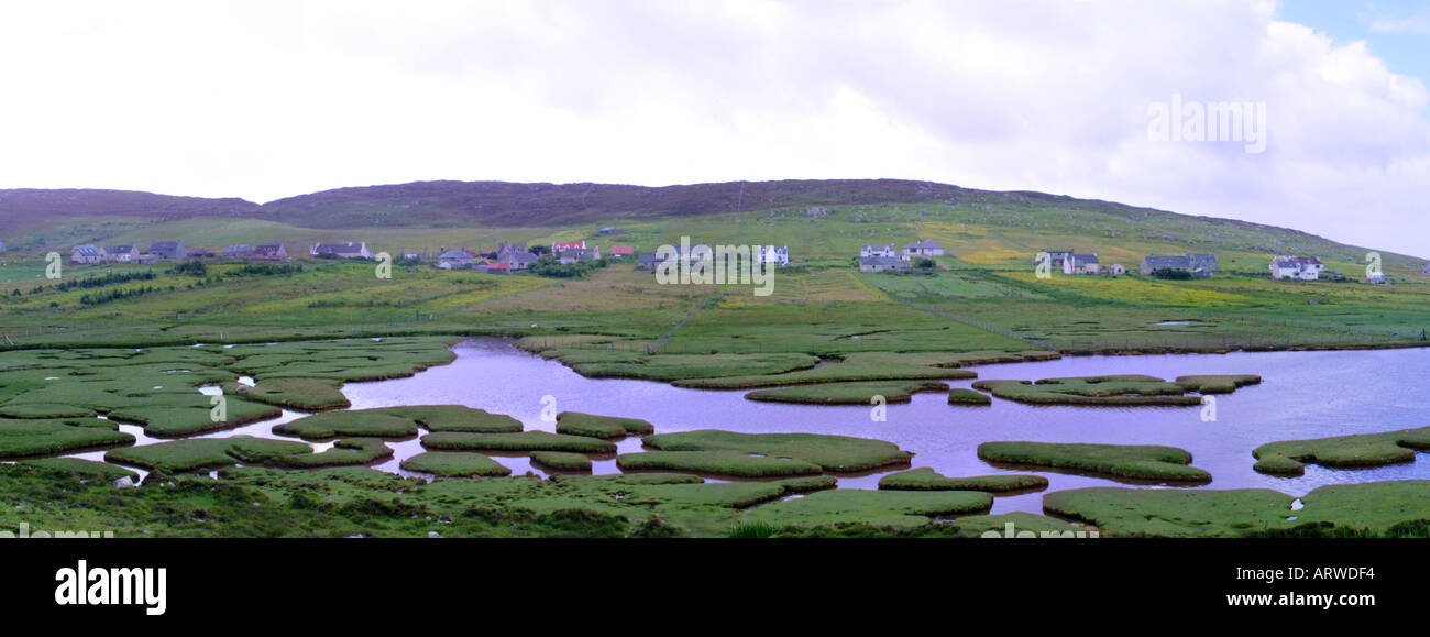 Sound of Taransay Isle of Harris island Outer Hebrides Scotland UK ...