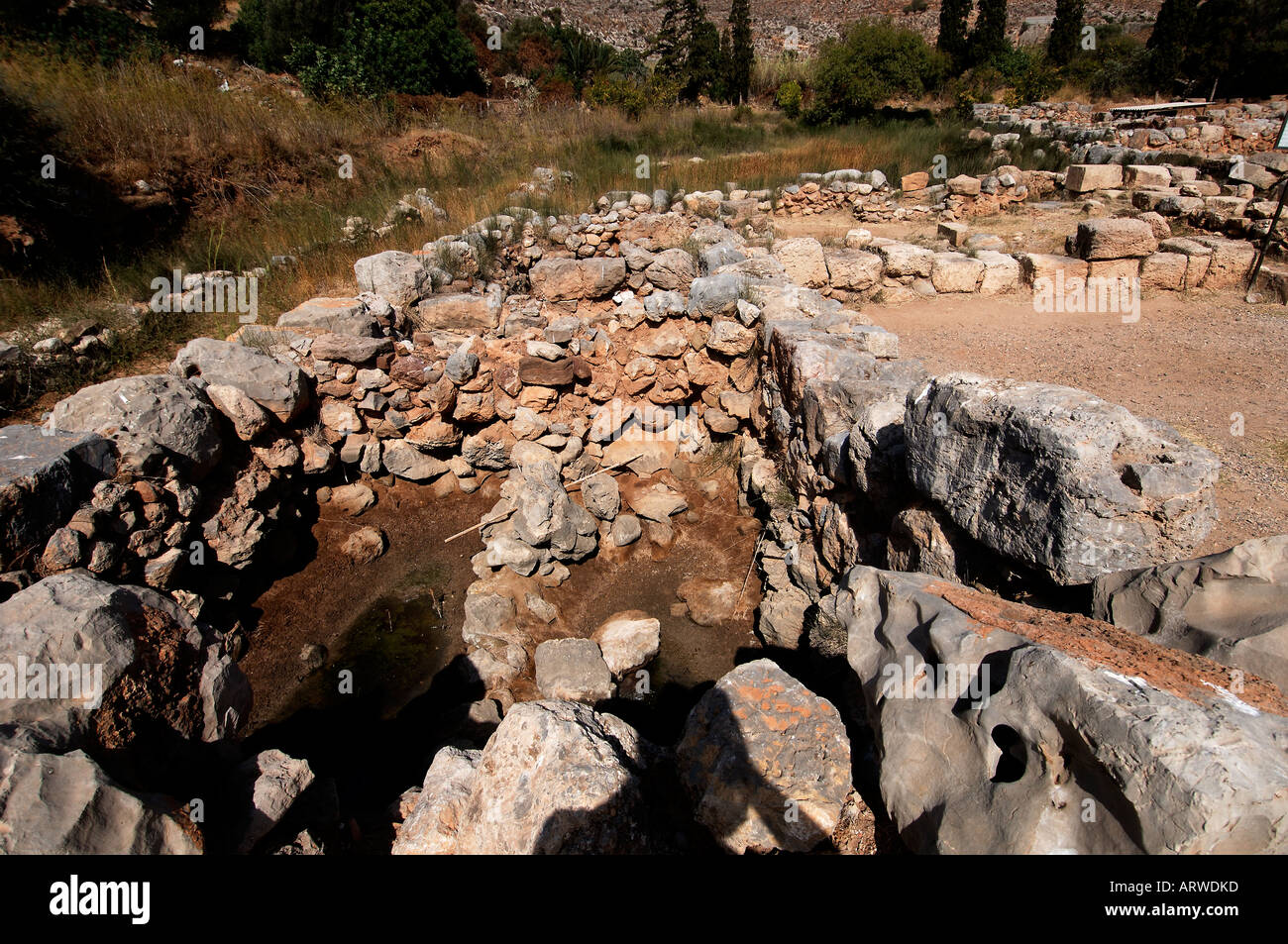 Crete the ancient palace of Kato Zakros Stock Photo - Alamy