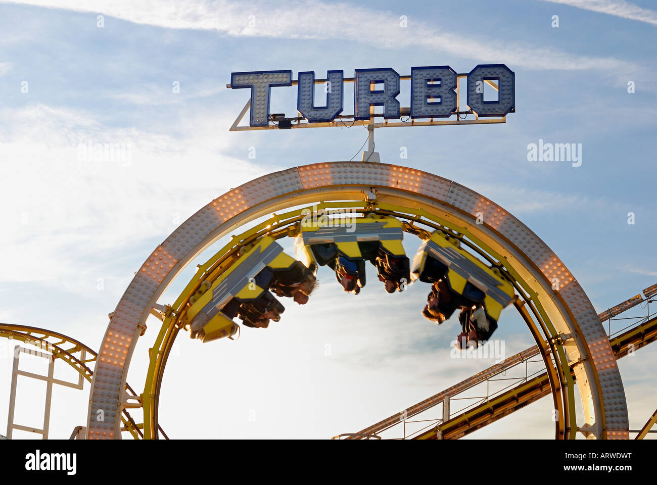 Inverted roller coaster hi-res stock photography and images - Alamy