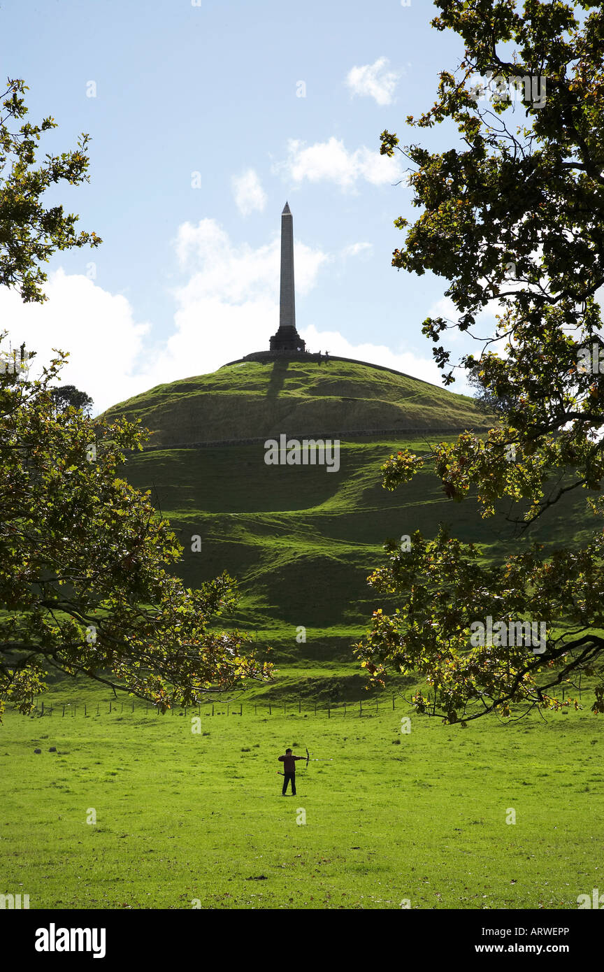 Cornwall park and one tree hill hi-res stock photography and images - Alamy