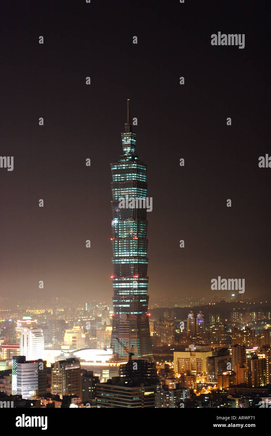 Taipei 101 Tower Taipei Taiwan Asia Stock Photo - Alamy