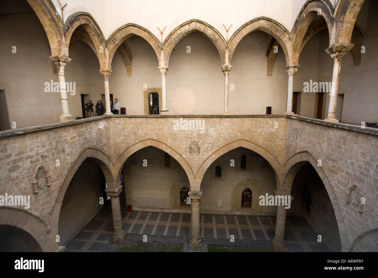 Palazzo Chiaramonte Palermo Sicily Italy Stock Photo - Alamy
