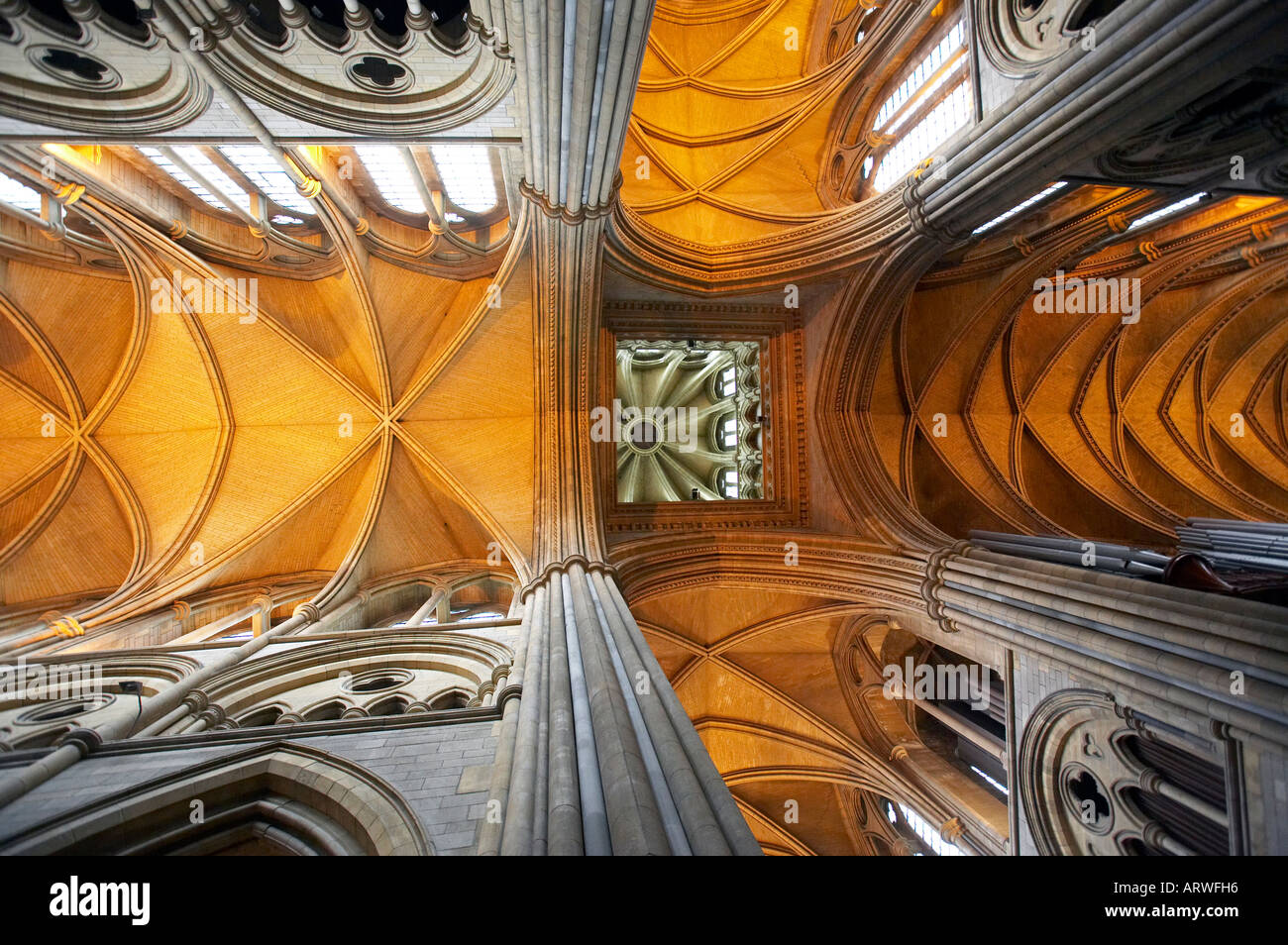 Interior Truro Cathedral Truro Cornwall Stock Photo - Alamy