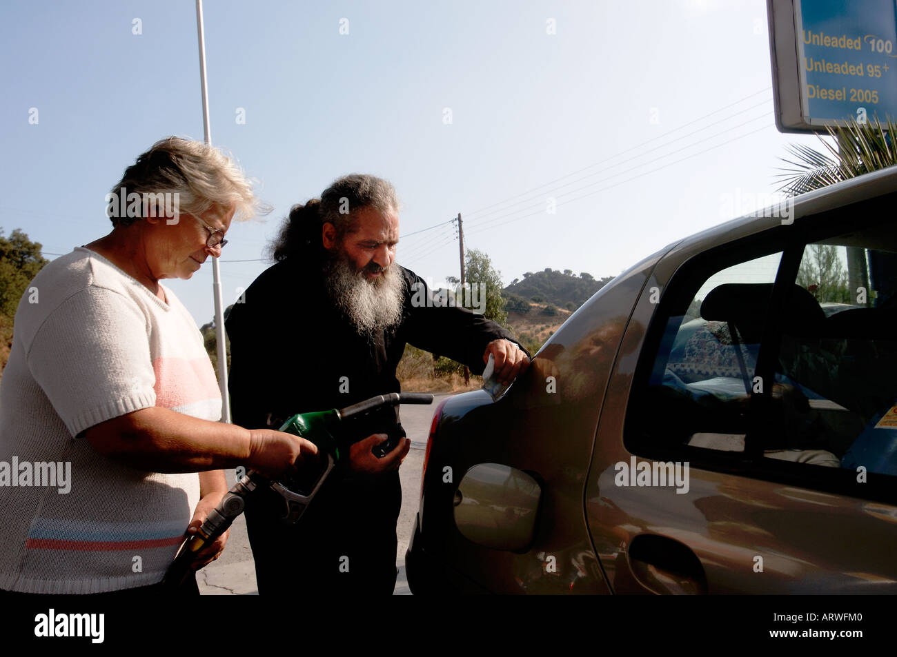 Crete Orthodox Priest High Resolution Stock Photography and Images - Alamy