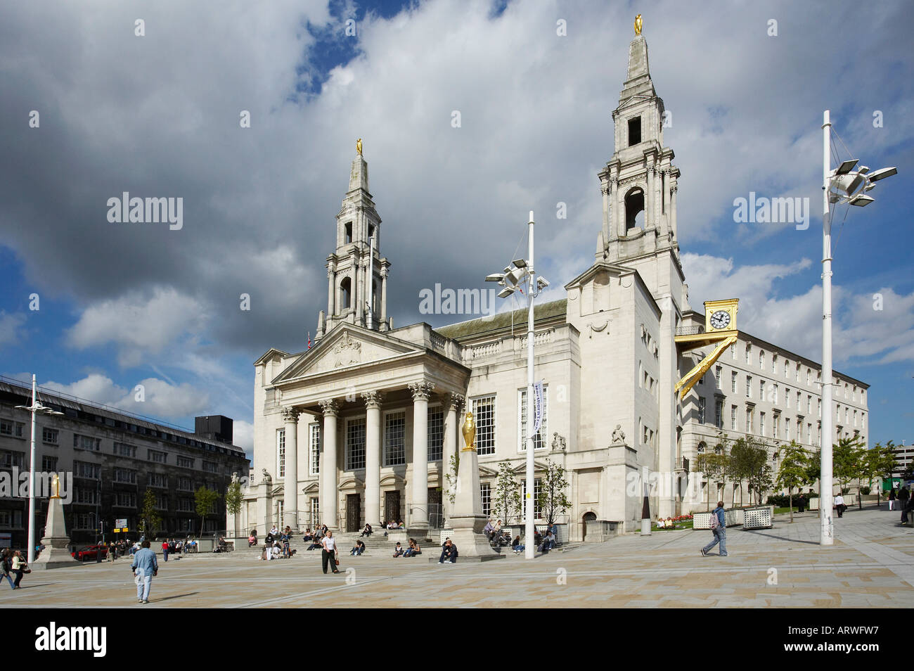 The millennium square leeds hi-res stock photography and images - Alamy