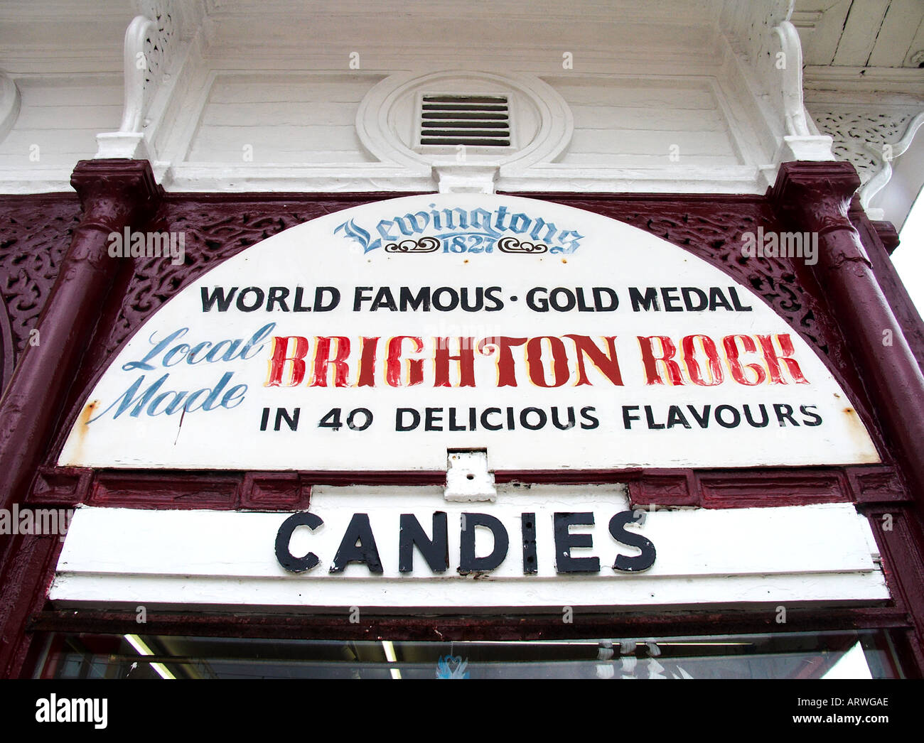 Brighton rock shop brighton england hi-res stock photography and images ...