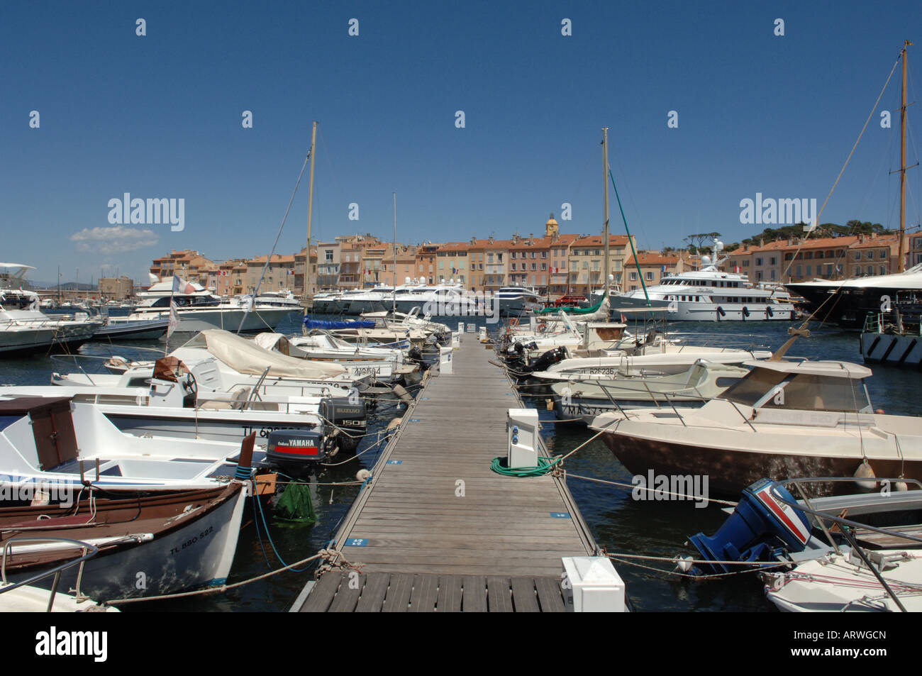 Port in St Tropez Stock Photo - Alamy