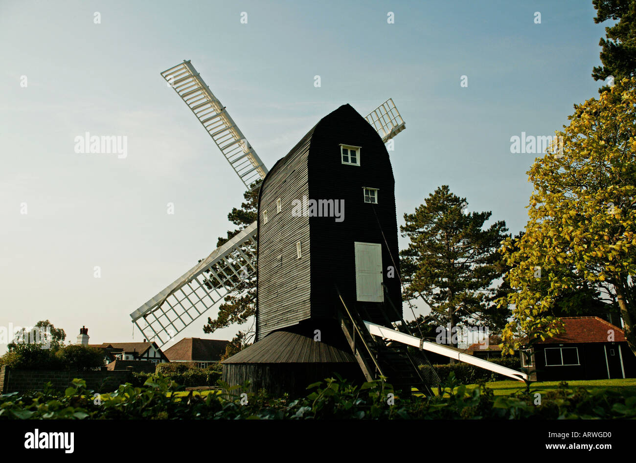 High Salvington Windmill, Worthing, Sussex, England, UK Stock Photo - Alamy