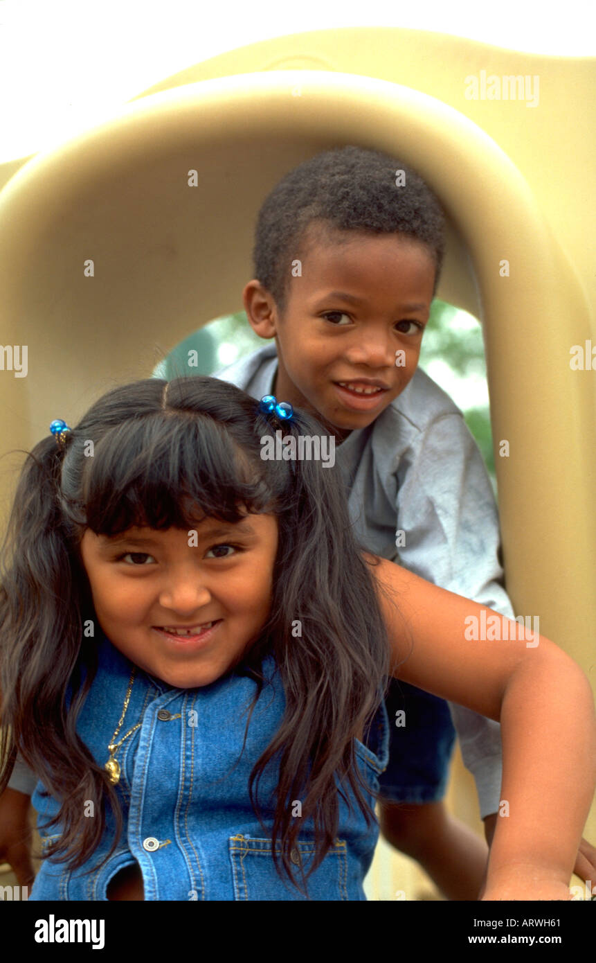 Playground mexican school children hi-res stock photography and images ...